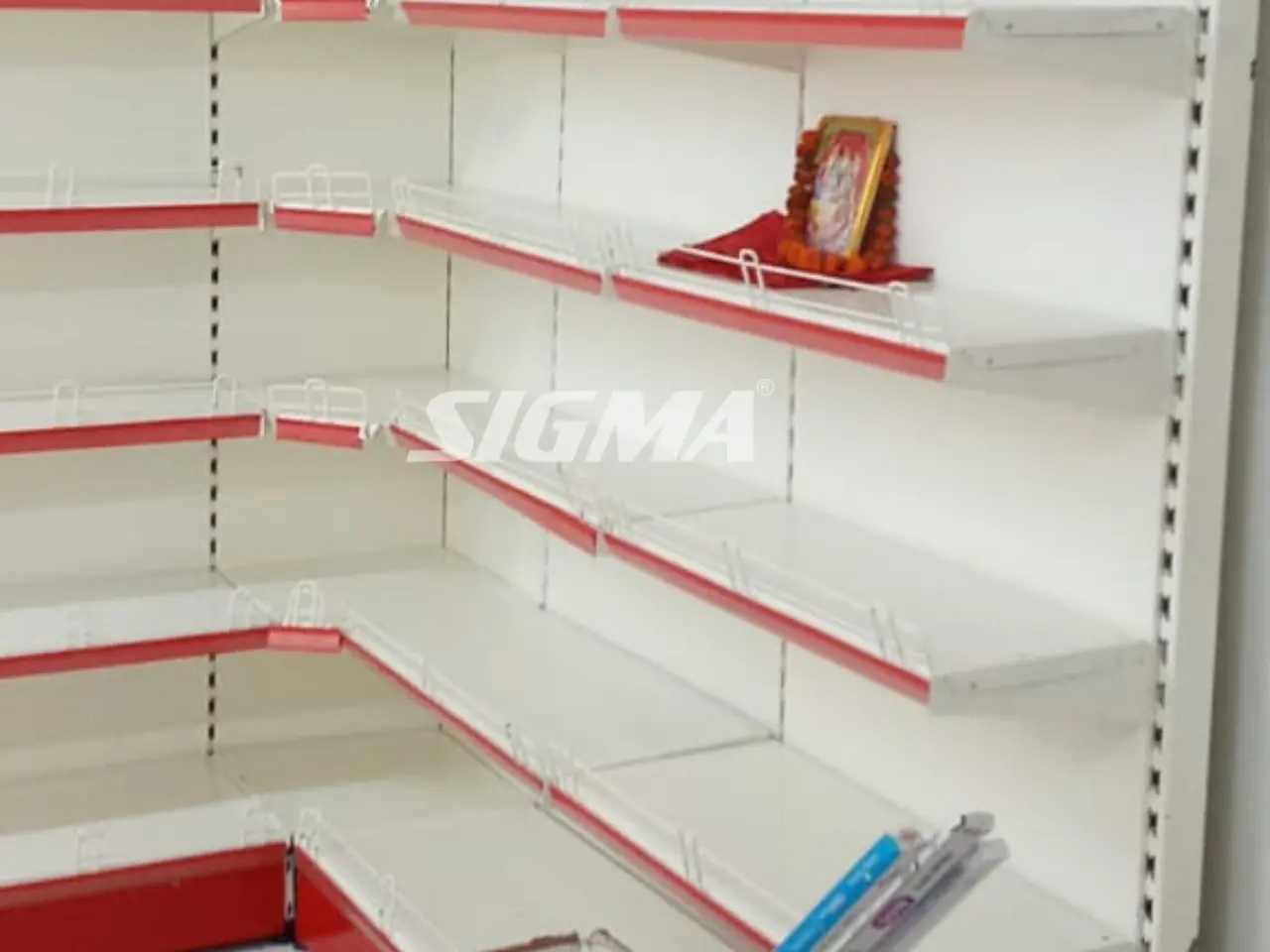 Ivory Red Display Racks Installation in Junagarh Odisha | Premium ...
