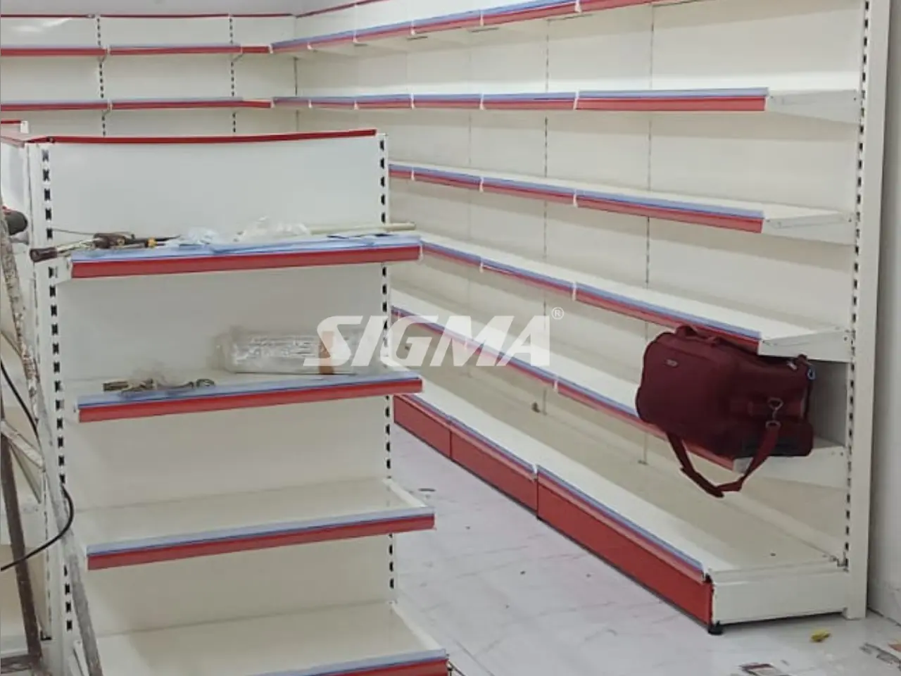 Ivory Red Display Racks Installation in Junagarh Odisha | Premium ...